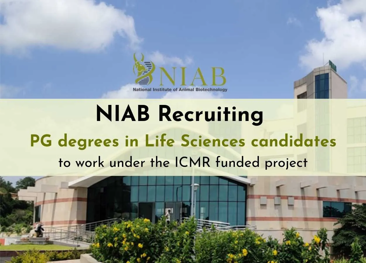 NIAB Recruiting PG degrees in Life Sciences candidates to work under ...