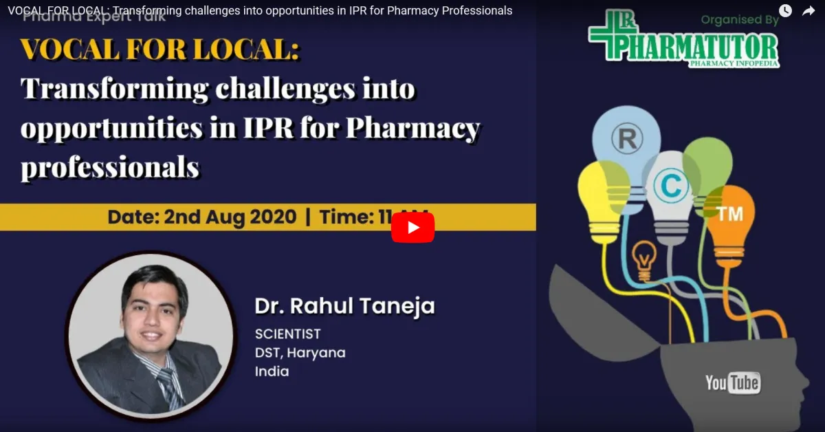 Transforming challenges into opportunities in IPR | PharmaTutor